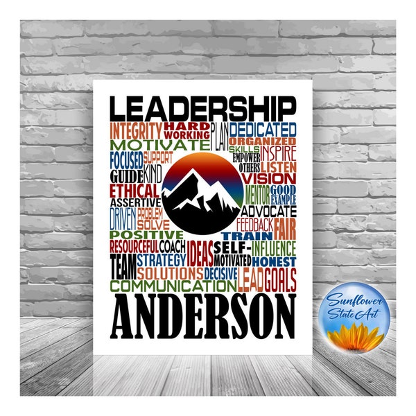Leadership Poster - Etsy