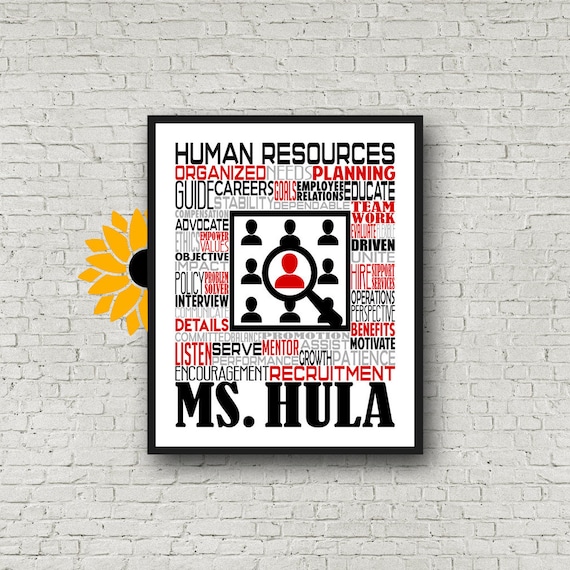 Gift for HR Gift for Human Resources Personalized Human | Etsy