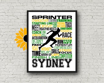Track Field Poster - Etsy