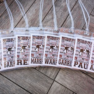 Track and Field Bag Tag, Track and Field Gift, Track & Field Custom Tag ...