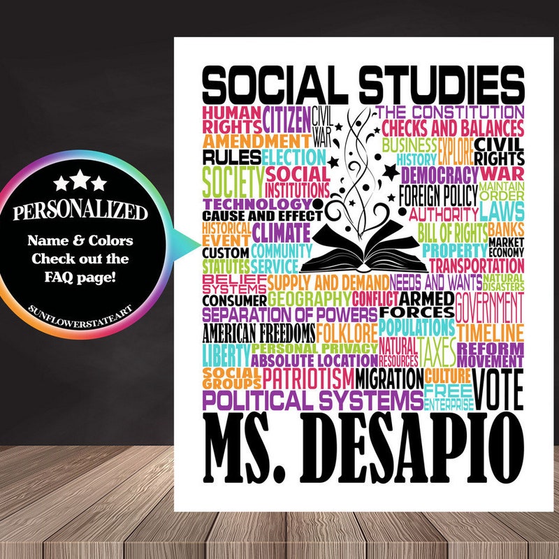 Social Studies - Etsy