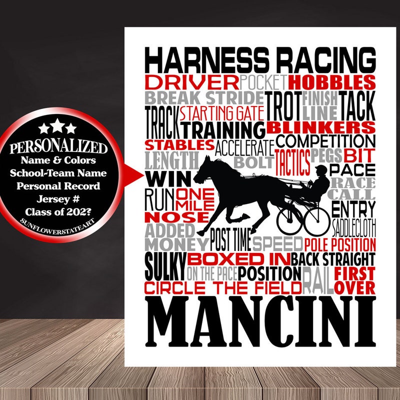 Racing Poster - Etsy
