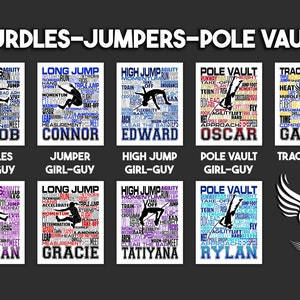 Pole Vaulting Poster, Pole Vault Sign, Pole Vaulting Team, Pole ...