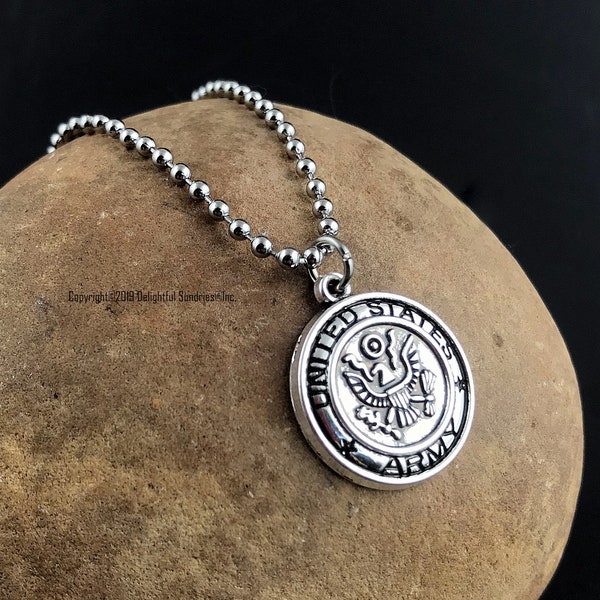 Army Necklace - Etsy