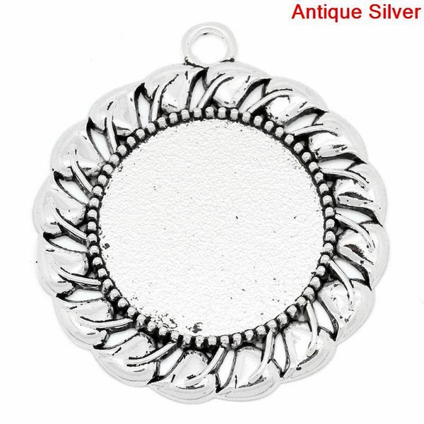 Silver Pendant Tray - Etsy