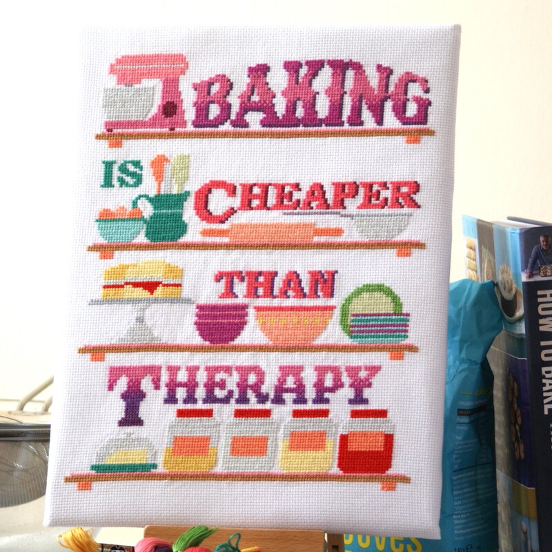 Cross Stitch Baking - Etsy