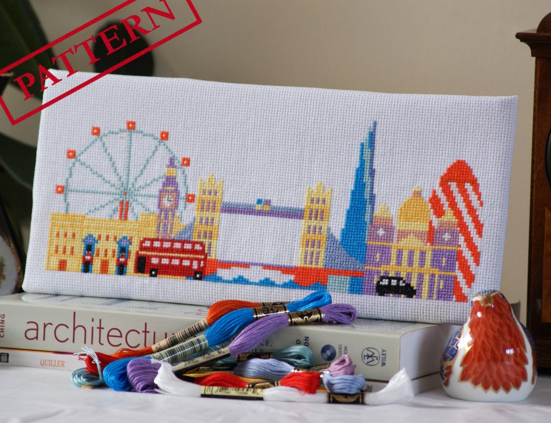 Iconic London Cross Stitch Pattern Instant Download - Etsy