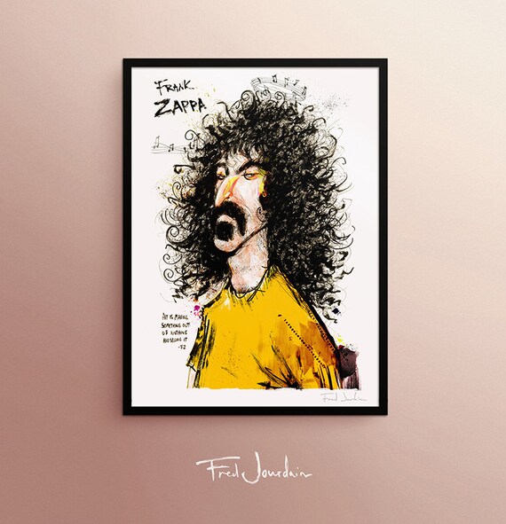 Frank Zappa Poster