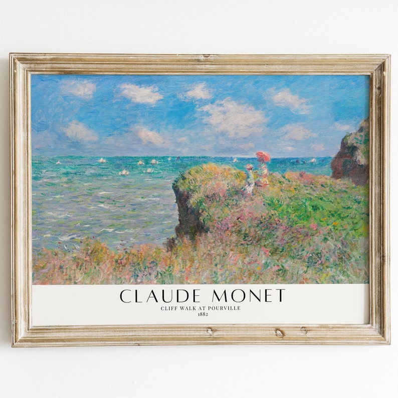 Claude Monet Print Bundle, Digital Art Print Bundle, Digital ...