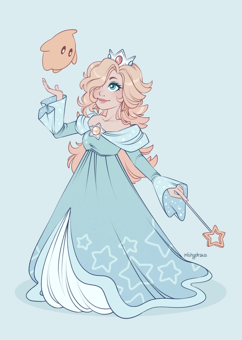 Print: Space Princess - Etsy