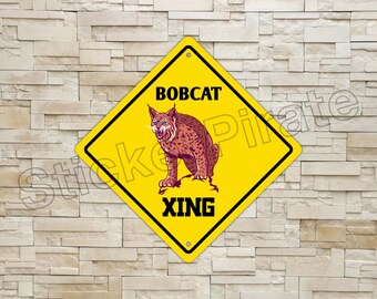 Bobcat Sign | Etsy