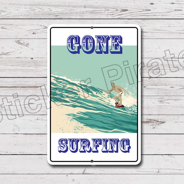 Gone Surfing - Etsy