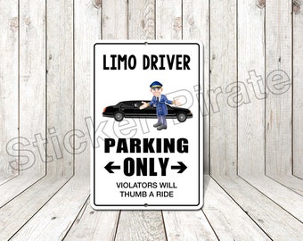 Limo Sign - Etsy
