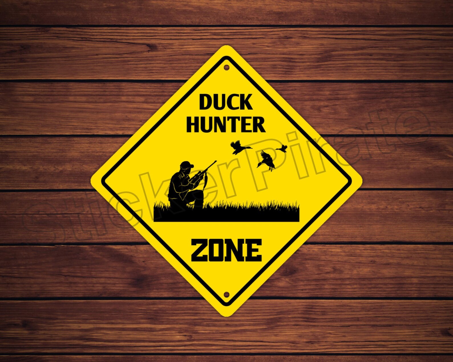 Duck Hunter Zone 12 X 12 Aluminum Novelty Sign - Etsy