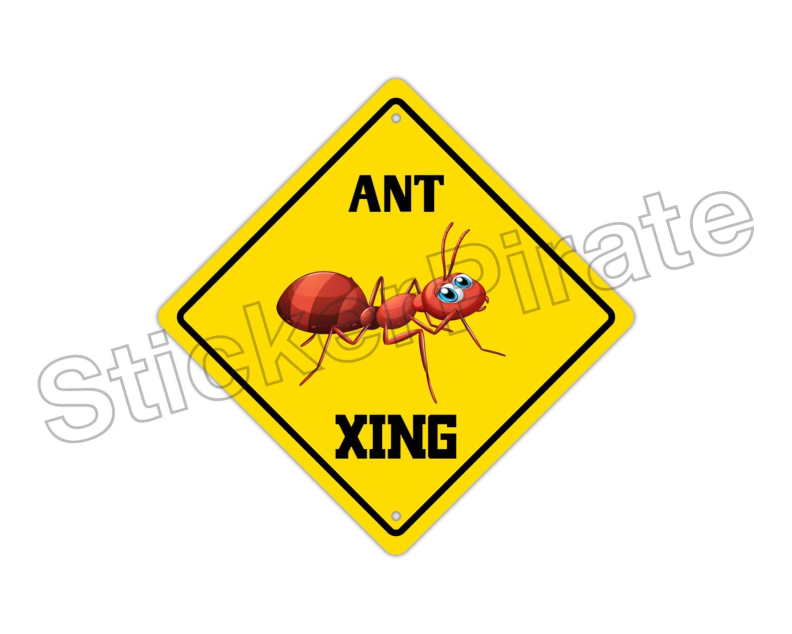 Ant Crossing 12 X 12 Aluminum Novelty Sign - Etsy UK
