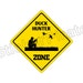 Duck Hunter Zone 12 X 12 Aluminum Novelty Sign - Etsy