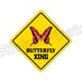 Butterfly Crossing 12 X 12 Aluminum Novelty Sign - Etsy
