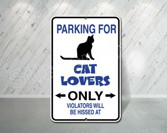 Cat Parking Sign - Etsy