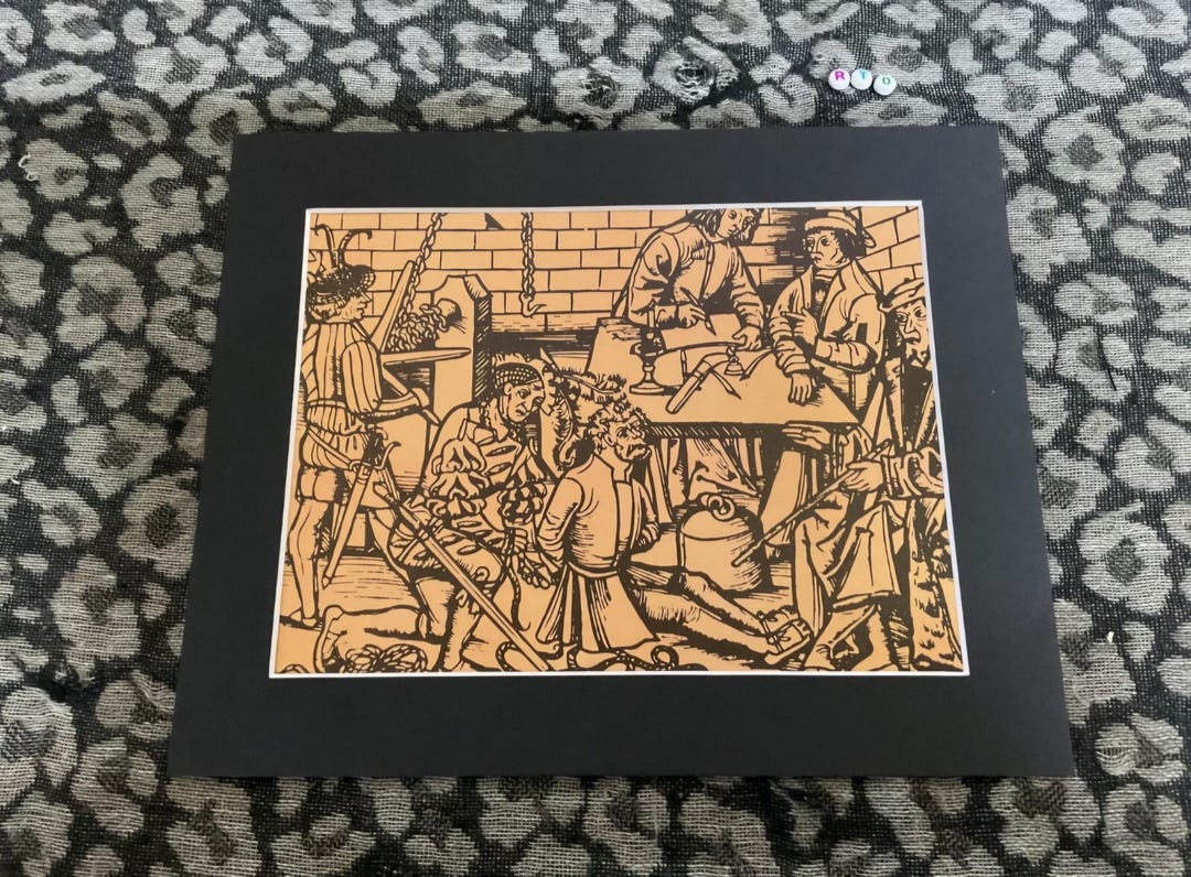 William Blake Occult Demon Paradise Lost Beautiful Mounted Art Print Etsy