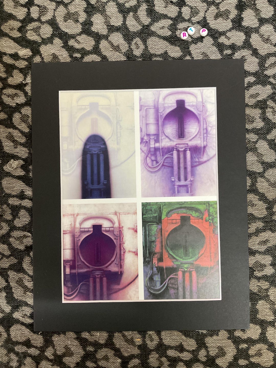 Hr Giger BIOMECHANICAL Xenomorph High-quality Print Alien Sci Fi ...