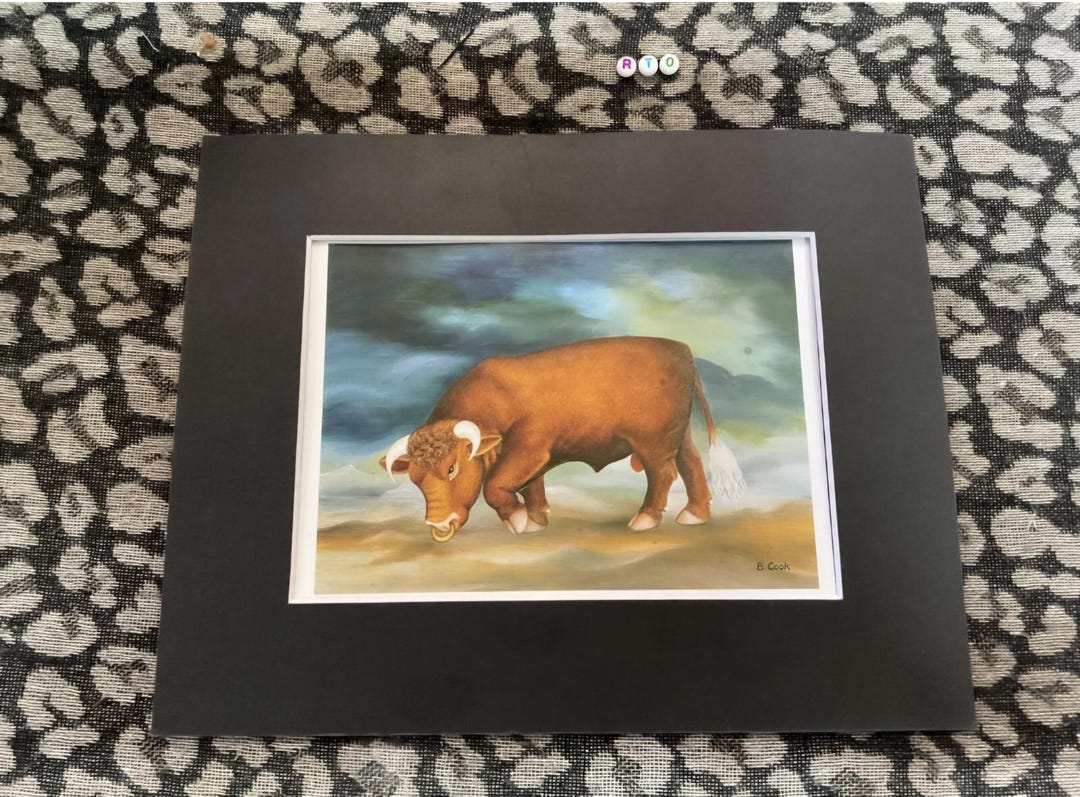 Rare Beryl Cook Art Print , Mounted , Printed 1988 , Rarer Artwork ...