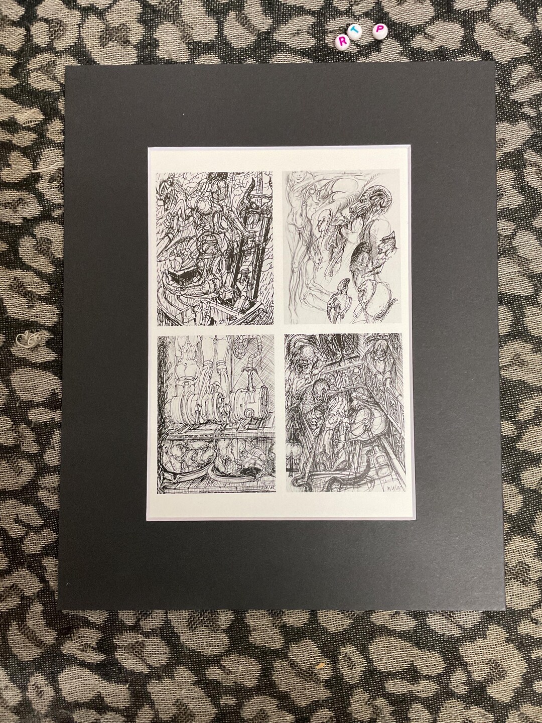 Hr Giger BIOMECHANICAL Xenomorph High-quality Print Alien Sci Fi ...