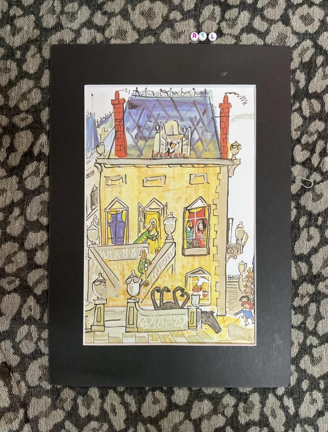 Madeline Art Print by Ludwig Bemelmans Madeline in London Quality Print ...