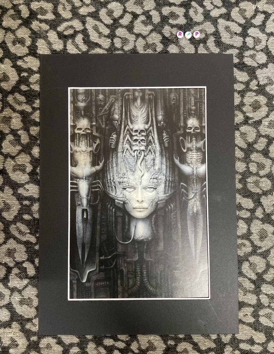 Hr Giger BIOMECHANICAL Xenomorph High-quality Print Sci Fi Fantasy ...