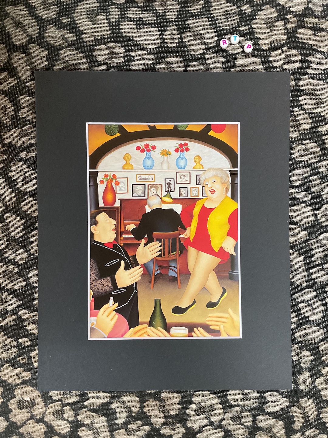 Rare Beryl Cook Art Print , Mounted , Printed 1988 , Rarer Artwork ...