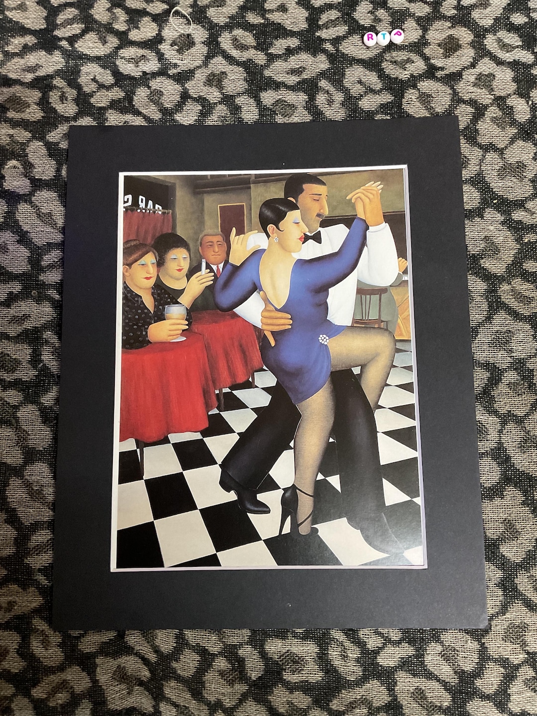 Rare Beryl Cook Art Print , Mounted , Printed 1988 , Rarer Artwork ...