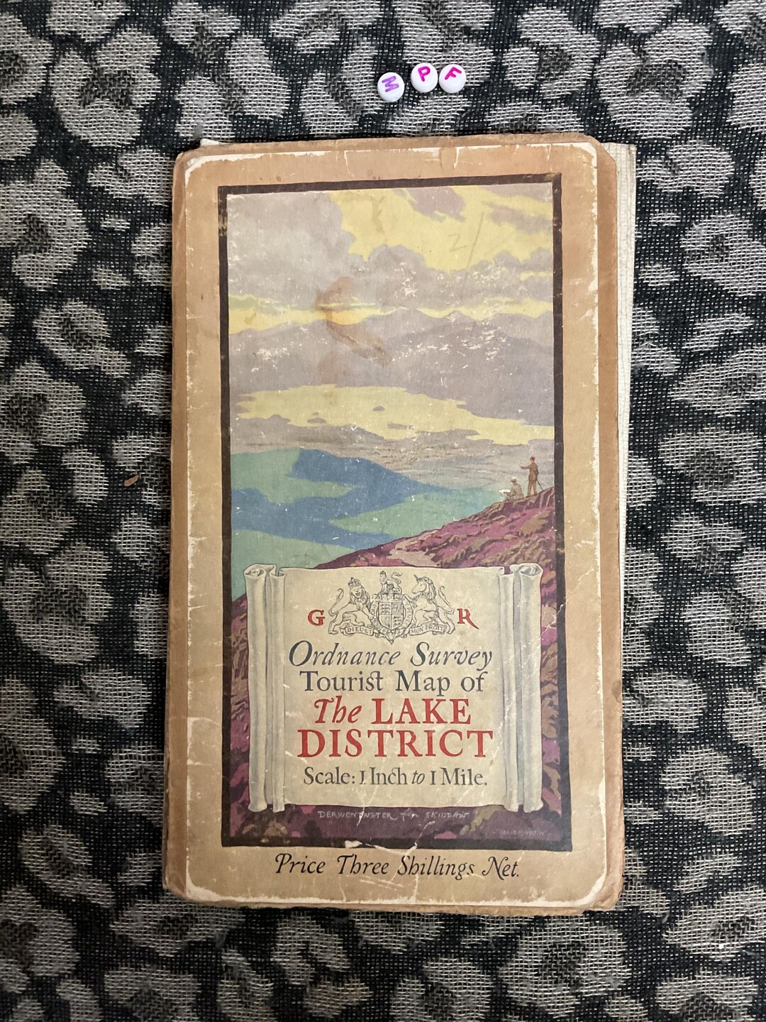 Vintage Ordnance Survey Map Atlas of , the Lake District , Uk , 1930 - Etsy
