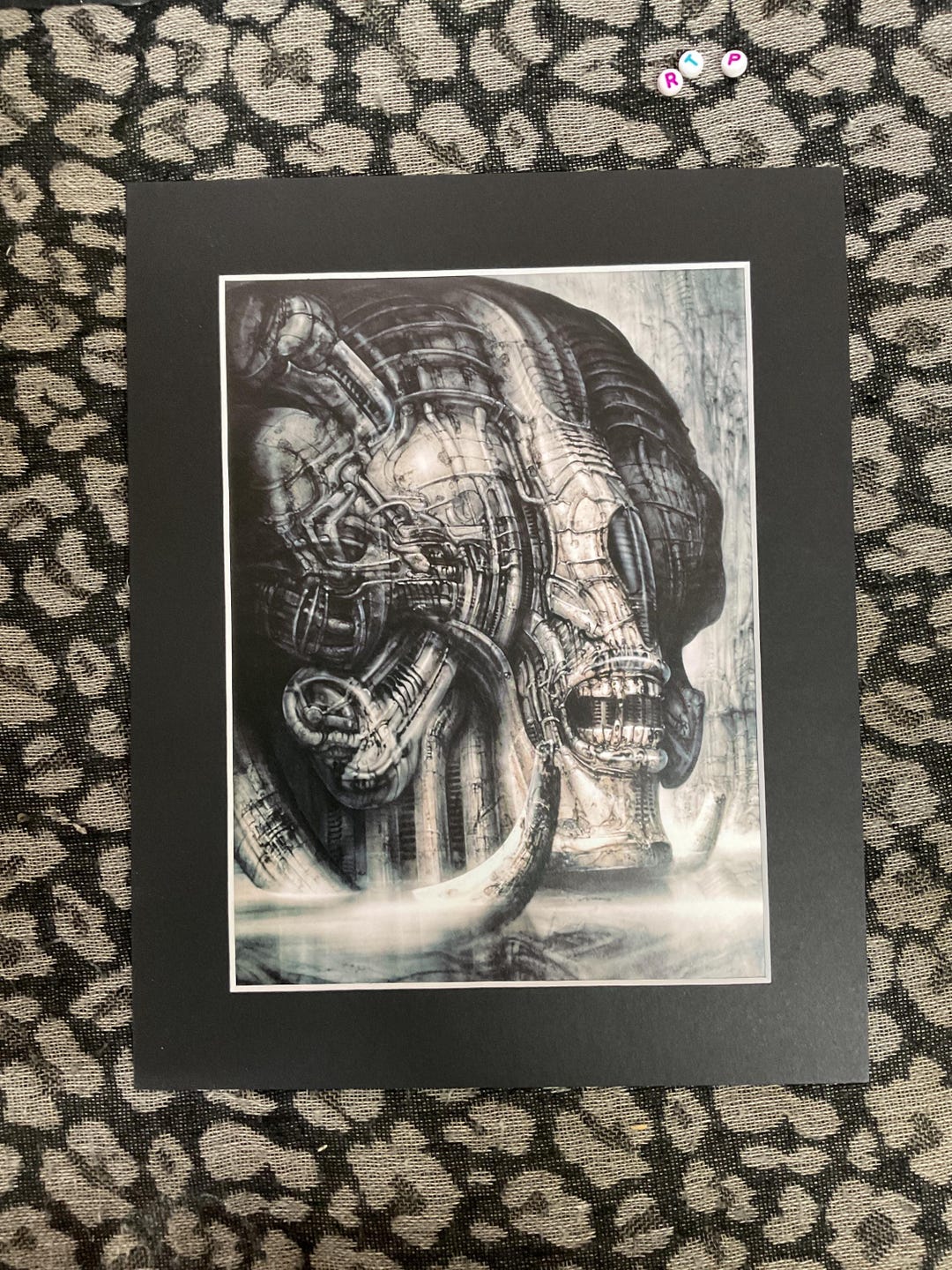 Hr Giger BIOMECHANICAL Xenomorph High-quality Print Alien Sci Fi ...