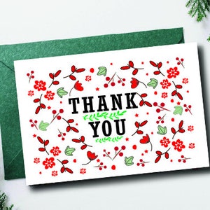 THANK YOU Digital Cards - Etsy