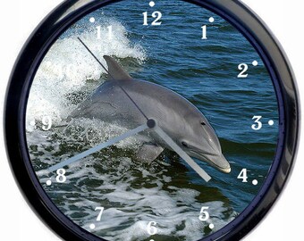 Dolphin clock | Etsy