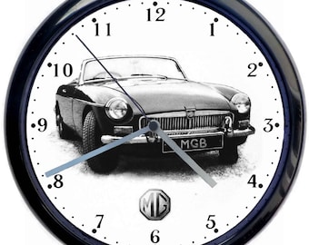 Mini Cooper Classic Car Large 10inch Black Wall Clock - Etsy