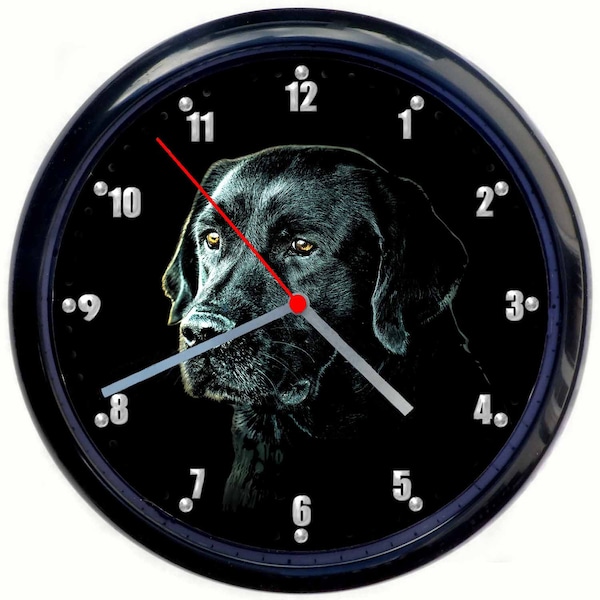 Labrador Clock - Etsy