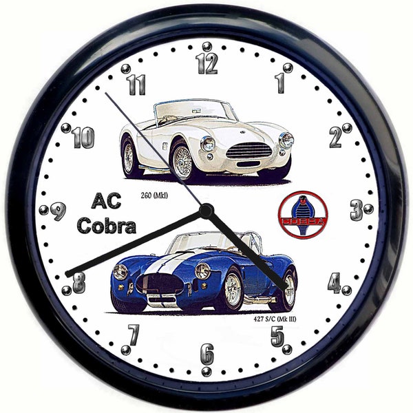 Classic Car Wall Clock - Etsy