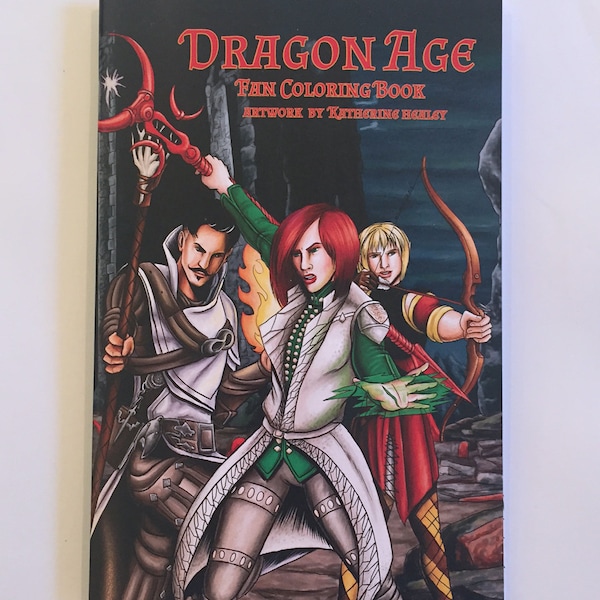 Dragon Age Coloring Book - Etsy