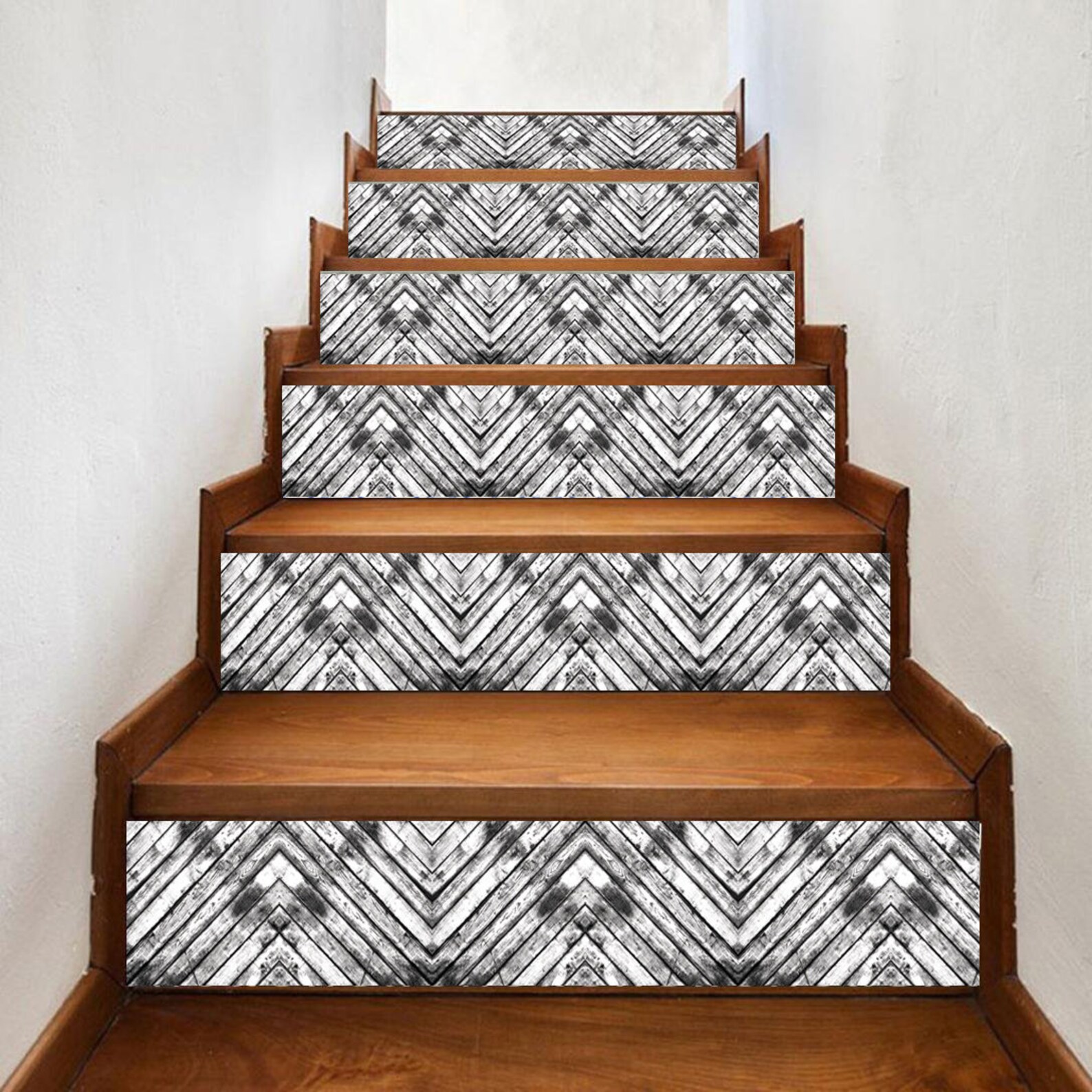 Weathered Wood Stair Riser, Window Sill, Tile Stickers 7 Inch X 36 Inch ...