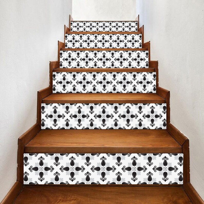 New Pattern Stair Riser Stickers Window Sill 7 Inch X 36 - Etsy
