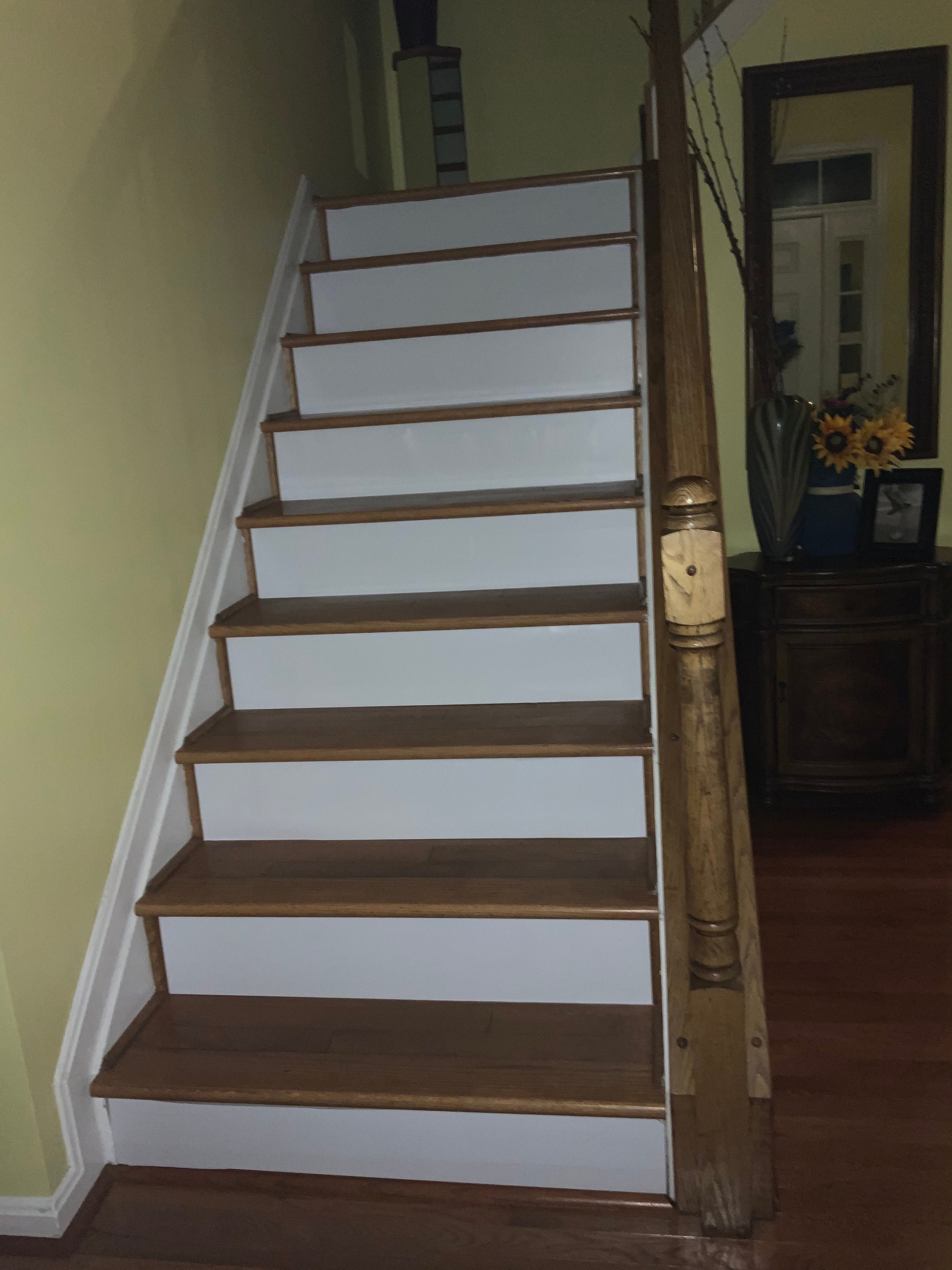 Solid White Stair Riser Window Sill Tile Stickers 7 Inch X - Etsy