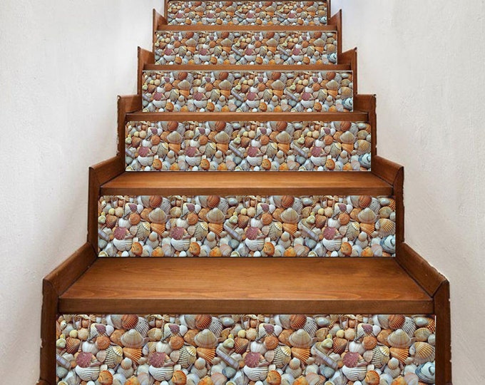 Solid Black Stair Riser Window Sill Tile Stickers 7 Inch X | Etsy