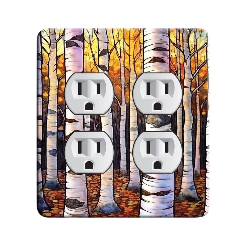 Custom Light Switch Plate Cover Decorative Outlet Covers UV Printed ...