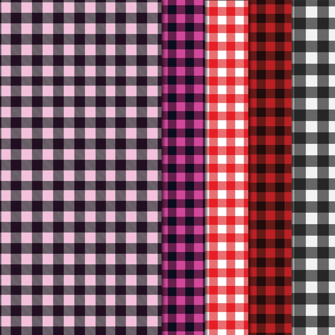 Embossi Printboard - Buffalo Plaid 6001-6005 - 12"x20" 1/8" Mdf for ...