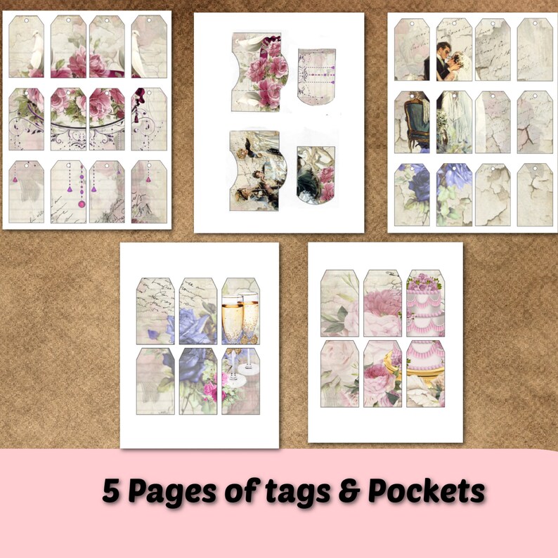 Printable Journal Pages Wedding Vintage Bride Lined Journal - Etsy