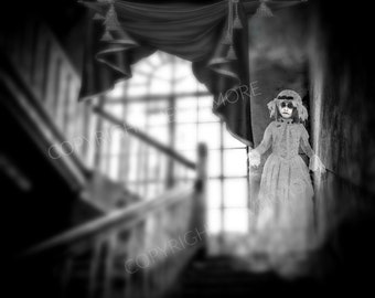 Photo Victorian Ghost Children Boy Girl Vintage Printable | Etsy