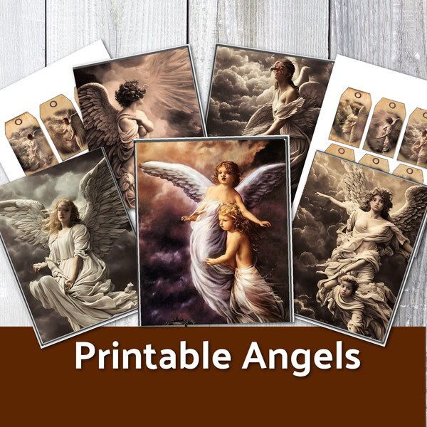 Angel Postcard - Etsy