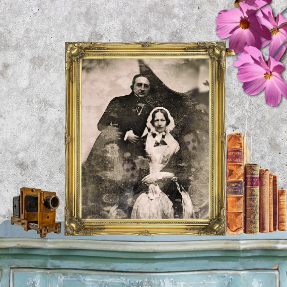 Griezelige Vintage Familiefoto's Abbey Heller Foto B/n Original