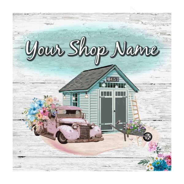 Vintage Shed Logo - Etsy