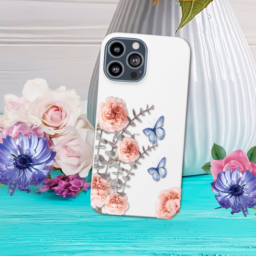 Aesthetic Peonies Spring Flowers Phone Peony Case for Iphone - Etsy